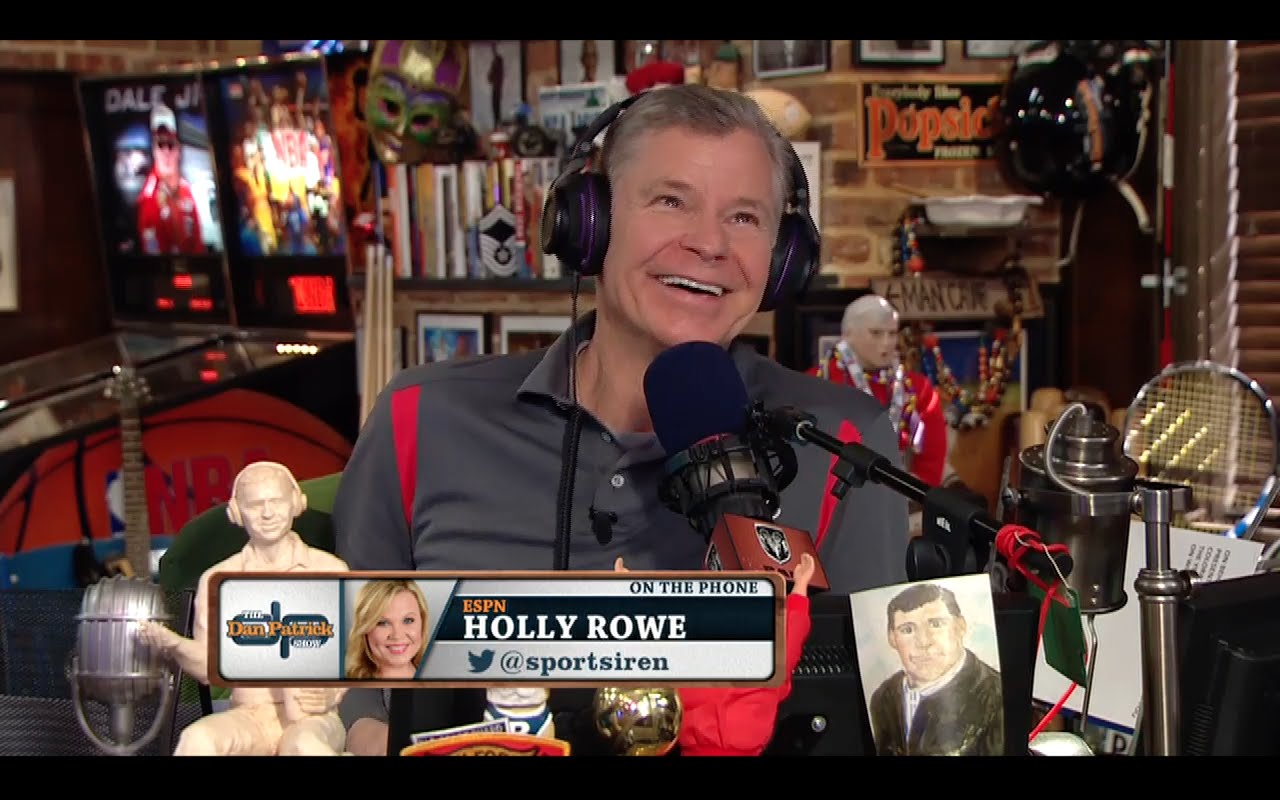 Holly Rowe on being on court when KSU fans rush court – DanPatrick.com